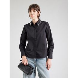 Jacqueline de Yong JDY Bluse 'JDYLULA' Damen Gr&ouml;&szlig;e XS schwarz / perlwei&szlig;