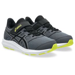 Laufschuh asics "JOLT 4 PS", Kinder, Gr. 27, carrier grau, schwarz, Textil, Schuhe Laufschuh