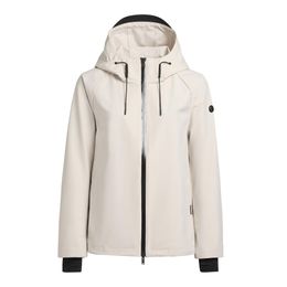 Khujo Jacke 'Woom' Damen Gr&ouml;&szlig;e M schwarz / naturwei&szlig; Sommerjacke