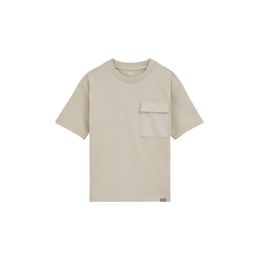 WE Fashion T-Shirt Jungen Gr&ouml;&szlig;e 122/128 beige