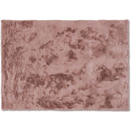 Sch&ouml;ner Wohnen Kollektion Fellteppich "Tender" Gr. 4, rosa (altrosa), B:160cm H:26mm L:230cm, Kunstfaser, SCH&Ouml;NER WOHNEN-KOLLEKTION, Teppiche, Fellteppich, besonders weich durch Microfaser, Kunstfell, waschbar, Wohnzimmer