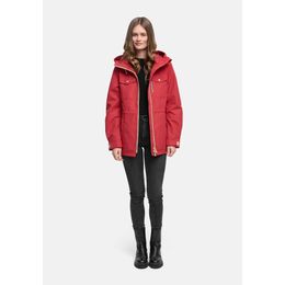 Marikoo Damen Outdoorjacke "Sohaa"velvet rot, Gr. XL, Obermaterial: 100% Polyester; Kapuze: 62% Polyester, 33% Baumwolle, 5% Elasthan; Wattierung: