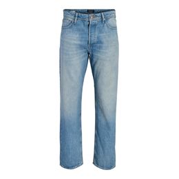 Jack & Jones Loose-fit-Jeans JACK & JONES "JJICHRIS JJCOOPER JOS 890 PCW NOOS", Damen, Gr. 32, L&auml;nge 34, blau, denim, Denim/Jeans, Obermaterial: 100% Baumwolle, unifarben, loose fit lang, Jeans