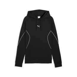 Hoodie Puma "Puma Sport Hoodie Herren", Herren, Gr. XXL, schwarz, Obermaterial: 38% Baumwolle, 10% Viskose, 47% Polyester, 5% Elasthan. Kapuzenfutter: 100% Baumwolle, normal, Sweatshirts Hoodie