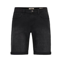 Jeansshorts Blend "Shorts BHJoel", Herren, Gr. M, N-Gr, schwarz (schwarz denim), Obermaterial: 98% Baumwolle CO. 2% Elasthan EL., Jeans Jeansshorts
