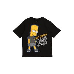 name it T-Shirt 'NKMJUDA SIMPSONS' Jungen Gr&ouml;&szlig;e 146/152 gelb / grau / schwarz