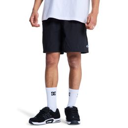 Shorts DC Shoes "Flow Down", Herren, Gr. M, schwarz, Obermaterial: 100% Nylon;, Hosen Shorts