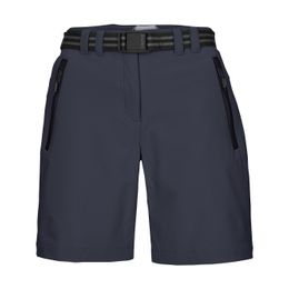 Bermudas Killtec "KOS 19 WMN BRMDS", Damen, Gr. 40, Normalgr&ouml;&szlig;en, blau (nachtblau), Obermaterial: 100% Polyester, Hosen Bermudas, wasserabweisend, schnelltrocknend, Stretch-Material, inkl. G&uuml;rtel
