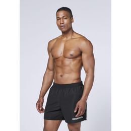 Badeshorts Chiemsee, Herren, Gr. 3XL (64/66), schwarz, 100% Polyester, Badehosen Badeshorts