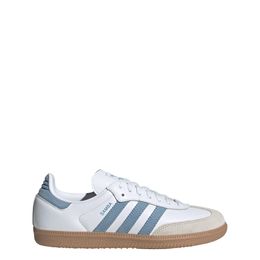 adidas originals Sneaker 'Samba' Damen Gr&ouml;&szlig;e 43/43.5 blue denim / wei&szlig; / offwhite