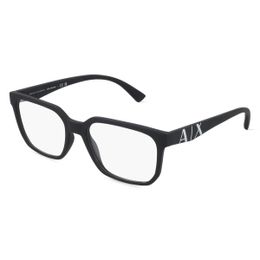 Emporio Armani Armani Exchange AX3086 Brille Herren | Fassung: Vollrand, Quadratisch, Schwarz Matt