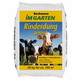 BECKMANN&BREHM Rinderdung gek&ouml;rnt 25 Kg BIO Anbau geeignet