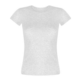 Hunkem&ouml;ller Hunkem&ouml;ller Schlafshirt 'Pointelle' Damen Gr&ouml;&szlig;e L grau