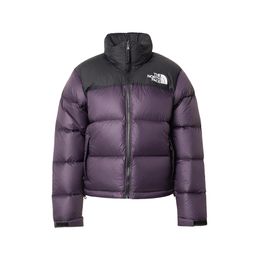 The North Face Jacke '1996 Retro Nuptse' Damen Gr&ouml;&szlig;e L dunkellila / schwarz / wei&szlig; Winterjacke