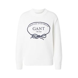 Gant Pullover Damen Gr&ouml;&szlig;e S navy / wei&szlig;