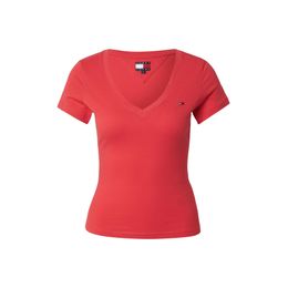 Tommy Jeans T-Shirt Damen Gr&ouml;&szlig;e S rot