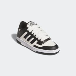 Sneaker adidas Sportswear "RAPID COURT LOW", M&auml;dchen, Gr. 38,5, schwarz-wei&szlig; (core schwarz, cloud wei&szlig;, ftwr wei&szlig;), Synthetik, Schuhe Sneaker, f&uuml;r Kinder & Jugendliche