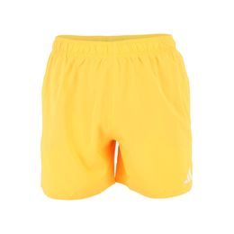 adidas Sportswear Sportbadeshorts 'ESS' Herren Gr&ouml;&szlig;e S gelb / wei&szlig;