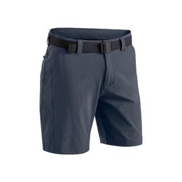 Funktionsshorts Maier Sports "Nil Short M", Herren, Gr. 58, Normalgr&ouml;&szlig;en, grau, 90% Polyamid, 10% Elasthan, Hosen, Herren Shorts, kurze Wanderhose, Outdoorhose 4 Taschen, Regular Fit