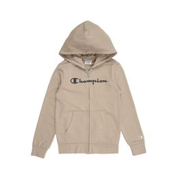 Champion Authentic Athletic Apparel Sweatjacke Jungen Gr&ouml;&szlig;e 176 creme / schwarz