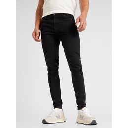 Jack & Jones Jack & Jones Jeans 'JJPETE' Herren Gr&ouml;&szlig;e 28 black denim