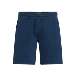 Sweatshorts Blend "Sweatshorts BHKunal Sweat shorts", Herren, Gr. L, N-Gr, blau (marineblaus), Obermaterial: 60% Baumwolle CO. 40% Polyester PES., Hosen Sweatshorts