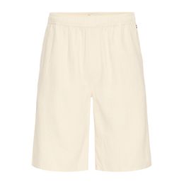 Leinenhose Blend "Leinenhose BHMADDOX wovenshorts", Herren, Gr. L, N-Gr, beige (bleached sand), Obermaterial: 55% Leinen LI. 45% Viskose CV., Hosen