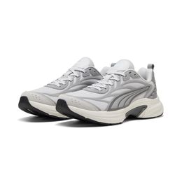Puma Herren Sneaker "SOFTRIDE ESCALATE", Gr. 39feather gray, gray echo, Puma aged silber, warm wei&szlig;, Textil, Schuhe