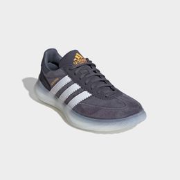 Hallenschuh adidas Performance "HB Spezial Pro", Herren, Gr. 41, aurora onix, ftwr wei&szlig;, lucid tangerine, Leder, Synthetik, Schuhe Hallenschuh, Handballschuh