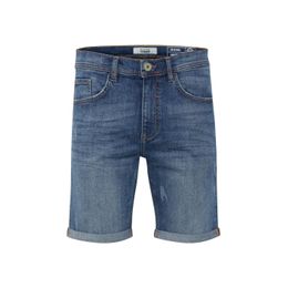 Jeansshorts Blend "Jeansshorts BHLuke", Herren, Gr. S, N-Gr, blau (denim lightblau), Obermaterial: 98% Baumwolle CO. 2% Elasthan EL., Jeans Jeansshorts