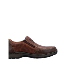 Rieker Herren Slipper mit Wechselfu&szlig;bett braun, Gr&ouml;&szlig;e 41