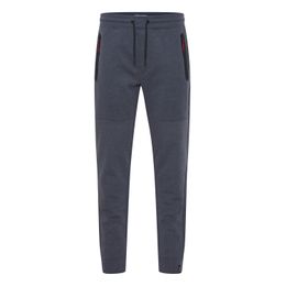 !Solid Sweatpants SOLID "Sweatpants SDVinh", Herren, Gr. M, N-Gr, blau (insignia blau melange), Obermaterial: 78% Polyester PES. 18% Viskose CV. 4% Elasthan EL., Hosen