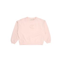 Calvin Klein Jeans Sweatshirt M&auml;dchen Gr&ouml;&szlig;e 128 rosa