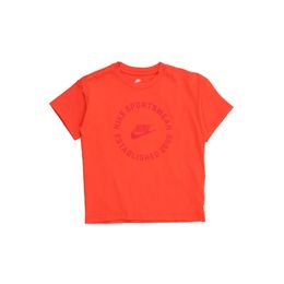 Nike Sportswear T-Shirt Jungen Gr&ouml;&szlig;e 122/128 rot / orangerot