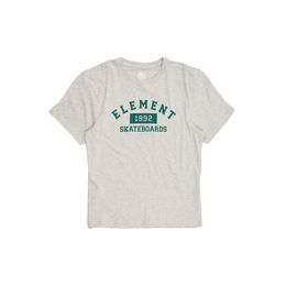 Element T-Shirt 'HOME TEAM' Jungen Gr&ouml;&szlig;e 128/134 hellgrau / gr&uuml;n