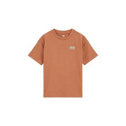 WE Fashion T-Shirt 'Puerto Montana' Jungen Gr&ouml;&szlig;e 122/128 gelb / orange / schwarz / wei&szlig;