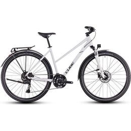 Cube Nature Pro Allroad Trekkingrad Trapeze 28" cotton'n'black 50 cm | Dienstrad-Leasing m&ouml;glich