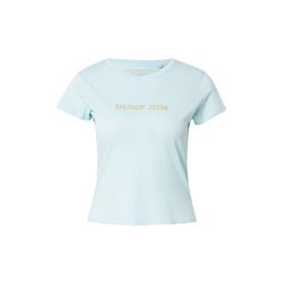 Guess T-Shirt Damen Gr&ouml;&szlig;e XL pastellblau / gold