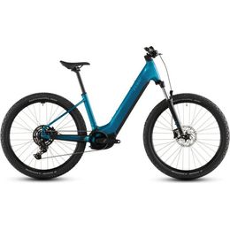 Cube Reaction Hybrid Performance 600 Wh E-Bike Hardtail Easy Entry 27,5" electricblue'n'dazzle M | Dienstrad-Leasing m&ouml;glich