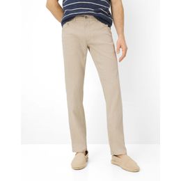 Brax Herren Five-Pocket-Hose Style COOPER BEACH, hellbeige, Gr. 40/32