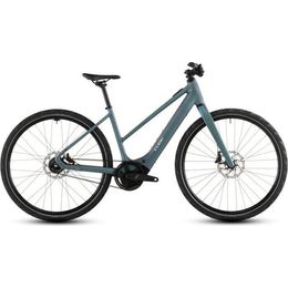 Cube Editor Hybrid SLT 400 Wh X E-Bike Trapeze 28" smaragdgrey'n'prism 58 cm | Dienstrad-Leasing m&ouml;glich