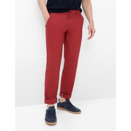 Eurex By Brax Eurex Herren Flatfronthose Style THILO RED, Rot, Gr. 29U
