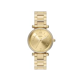 Fossil Analog Watch 'CARLIE' female Gold size One Size