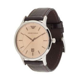 Emporio Armani Analog Watch male Brown size One Size