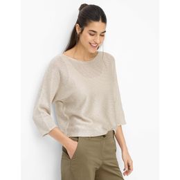 Brax Damen Pullover Style NALA dark ecru, hellbeige, Gr. 44