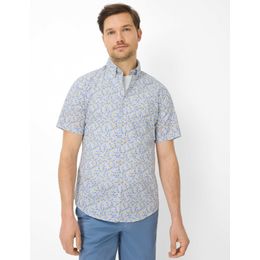 Brax Herren Hemd Style DAN heaven, Blau, Gr. XXXL