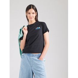 Converse T-Shirt 'SEA' Damen Gr&ouml;&szlig;e XS hellblau / pastellgr&uuml;n / pink / schwarz