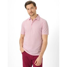 Brax Herren Polo Style PEPE smooth rose, Rosa, Gr. L