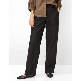 Brax Damen Marlenehose Style FARINA BLACK, schwarz, Gr. 40