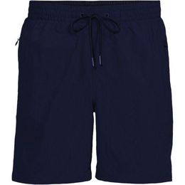 LANDS' END Badeshorts mit Hydroliner, 18 cm, Herren,  Blau, by Lands' End